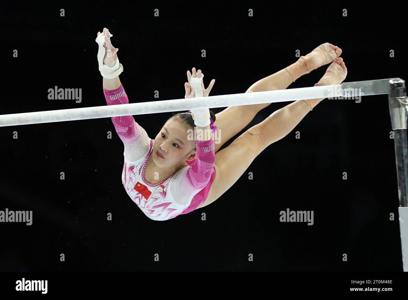 Antwerp, Belgium. 7th Oct, 2023. Qiu Qiyuan of China competes during ...