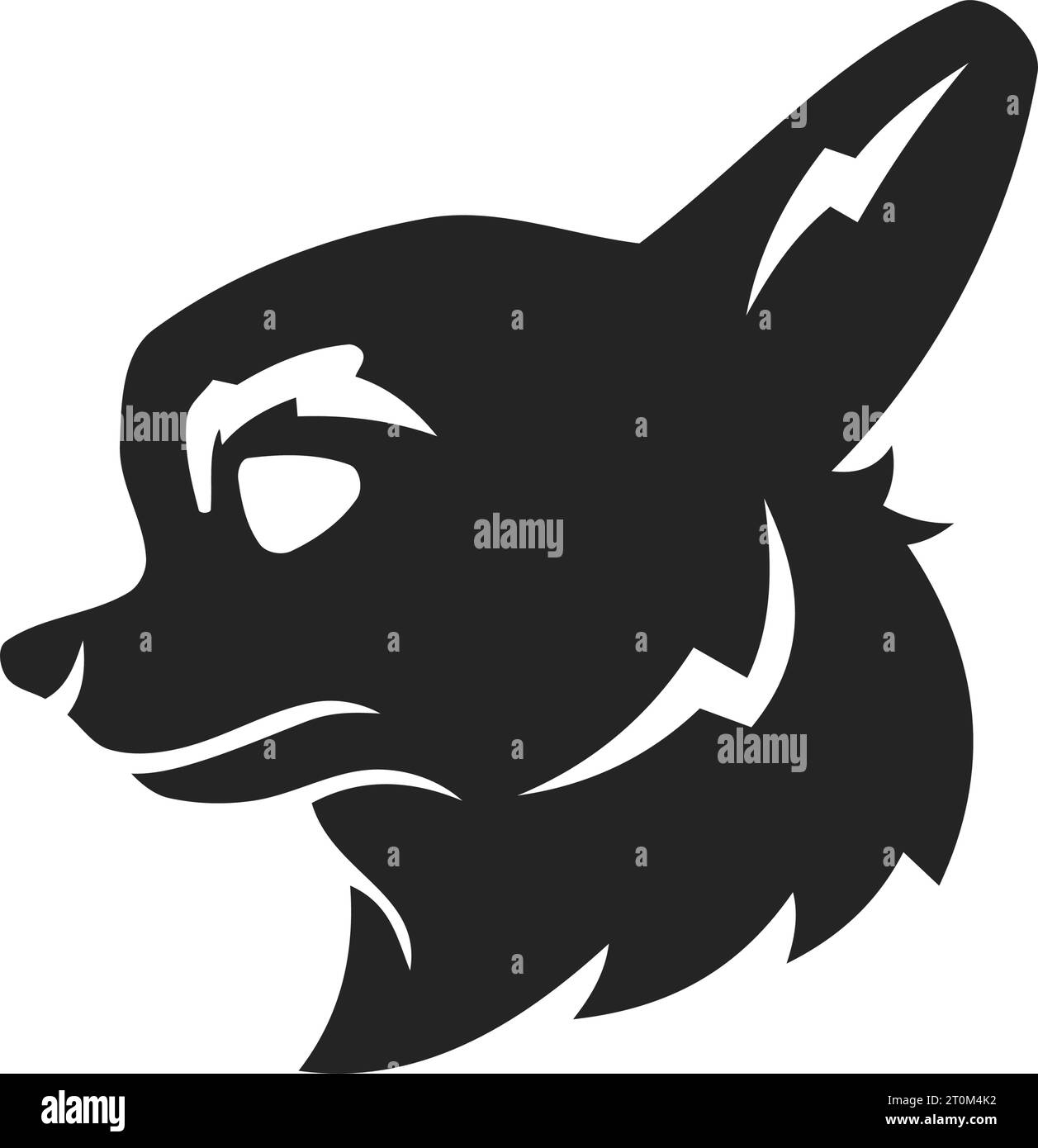 Chihuahua silhouette clip art hi-res stock photography and images - Alamy
