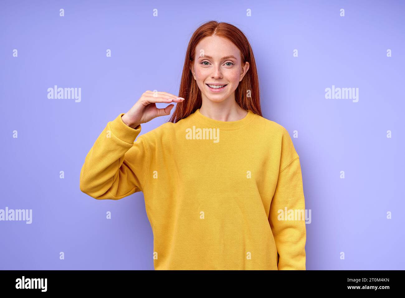 letter D spelling by girl's hand in American Sign Language (ASL) on ...