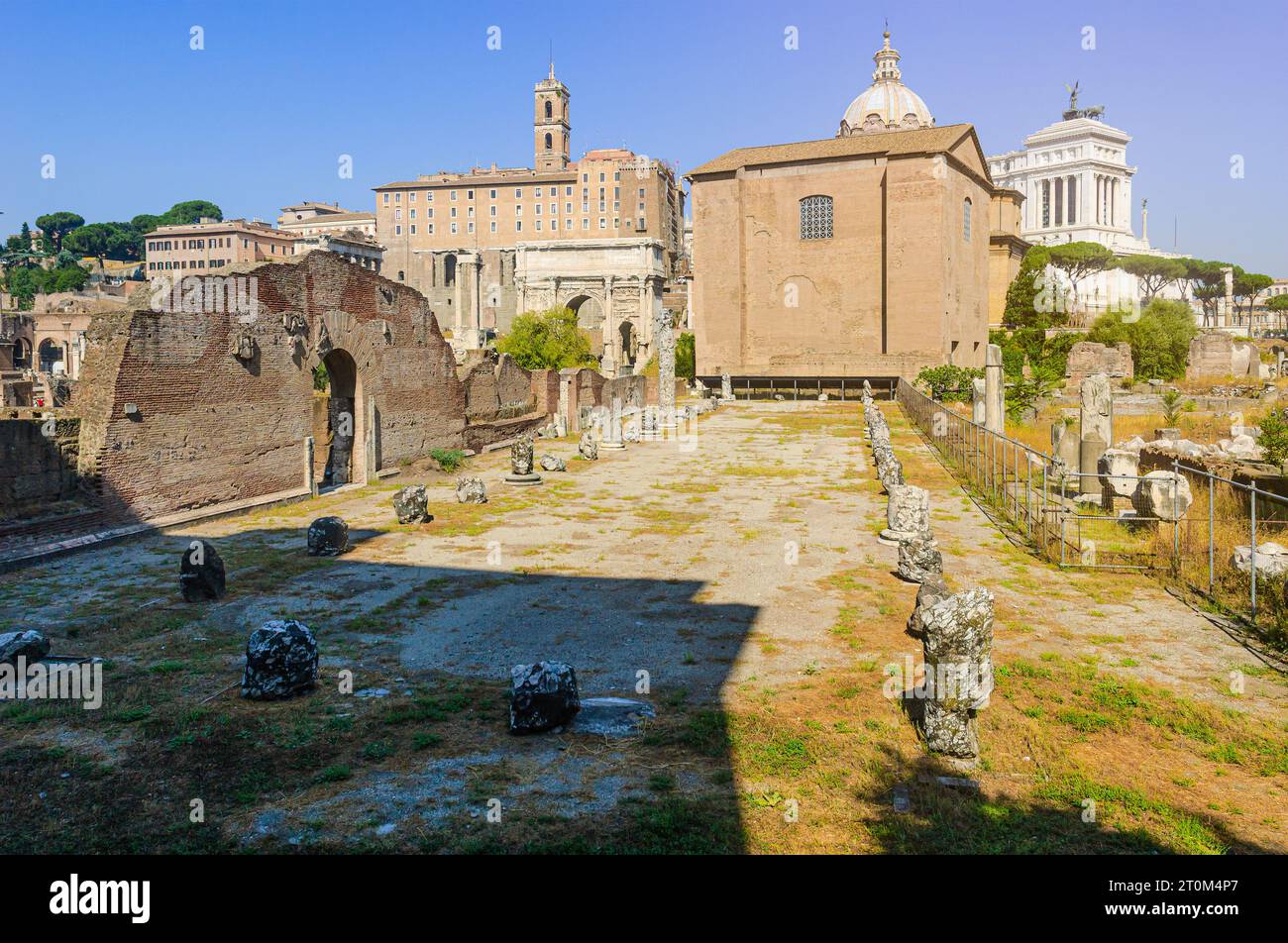 Basilica emilia rome hi-res stock photography and images - Alamy