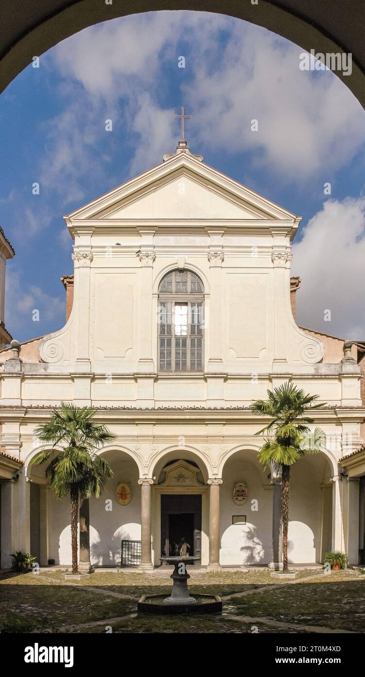 Basilica of Saint Clement Lateran in Rome Stock Photo - Alamy