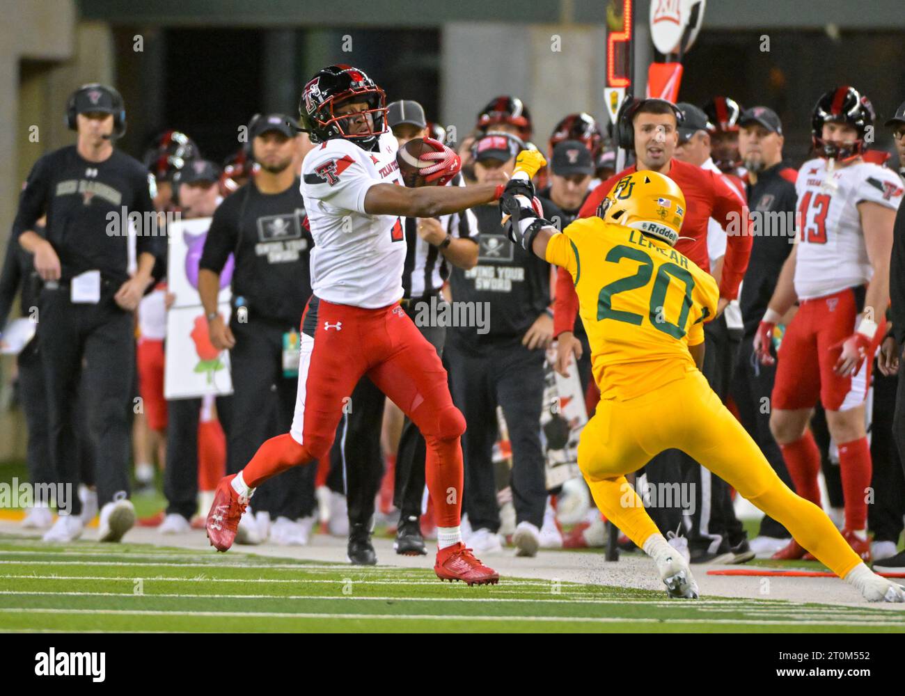 Waco, Texas, USA. 7th Oct, 2023. Texas Tech Red Raiders wide receiver ...