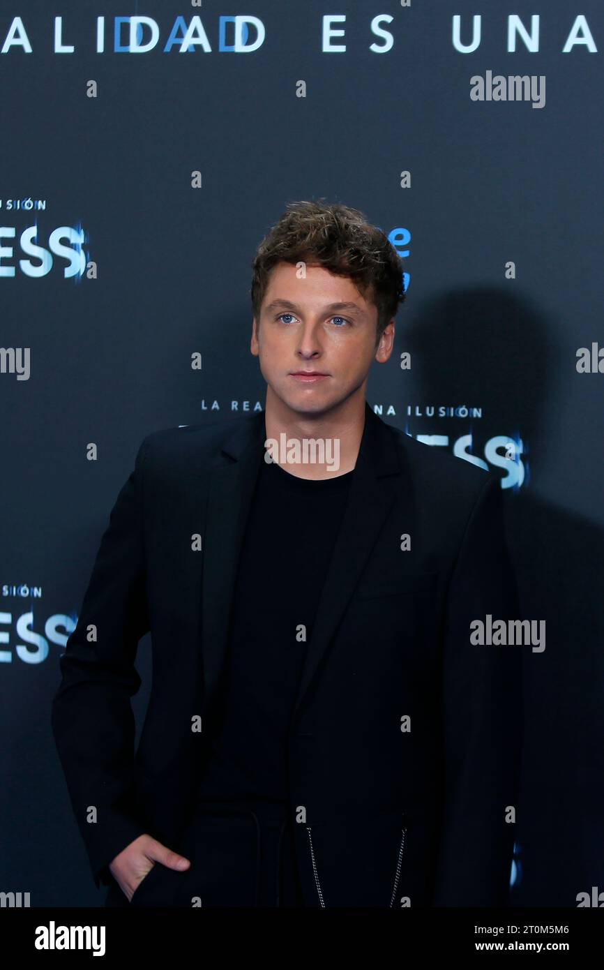 The Spanish actor Carlos Scholz (Malaga, 1994), known for his roles in ...