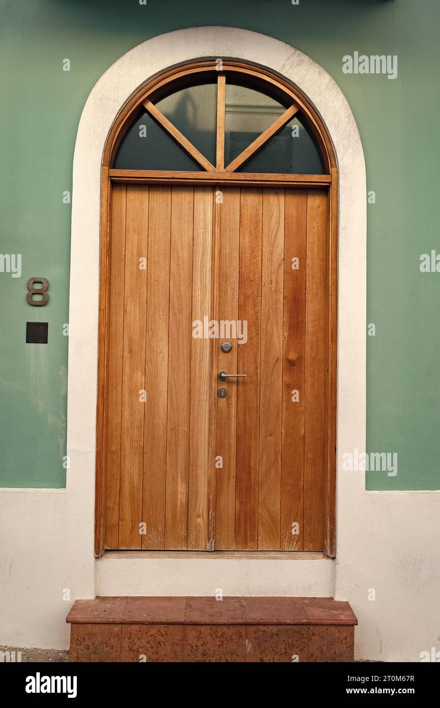 arch door entrance stoop. door entrance of house. door entrance outdoor ...