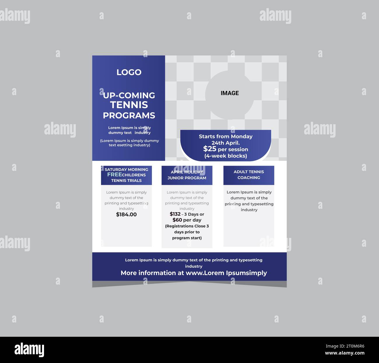 Flyer vectors hi-res stock photography and images - Alamy