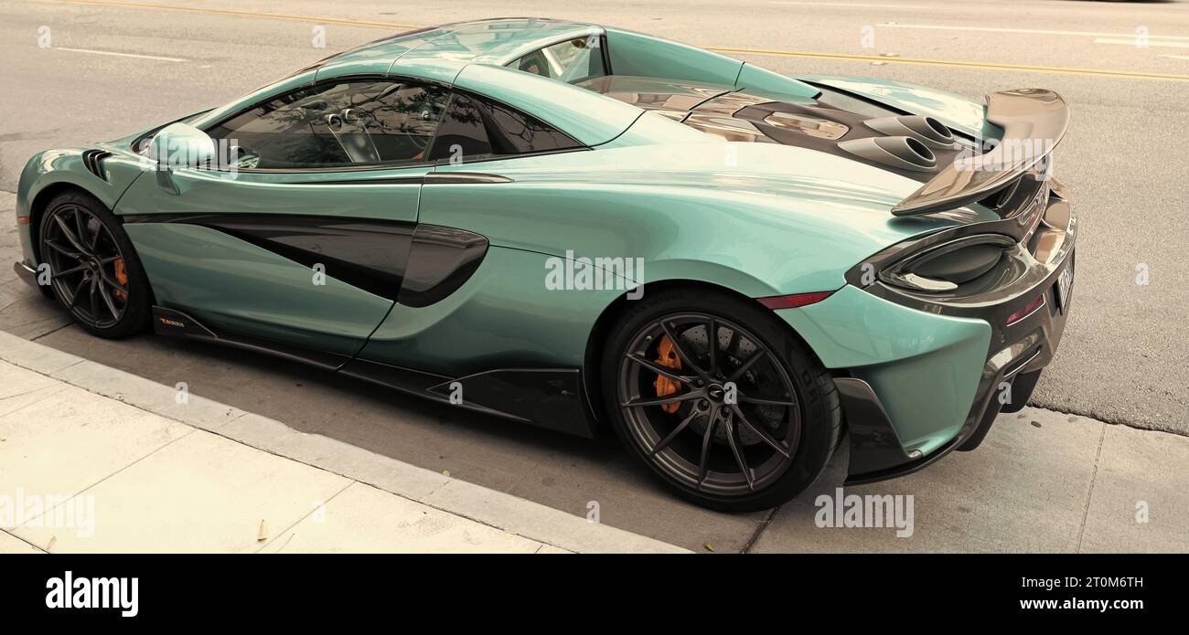 Los Angeles, California USA - April 11, 2021: McLaren Automotive ...