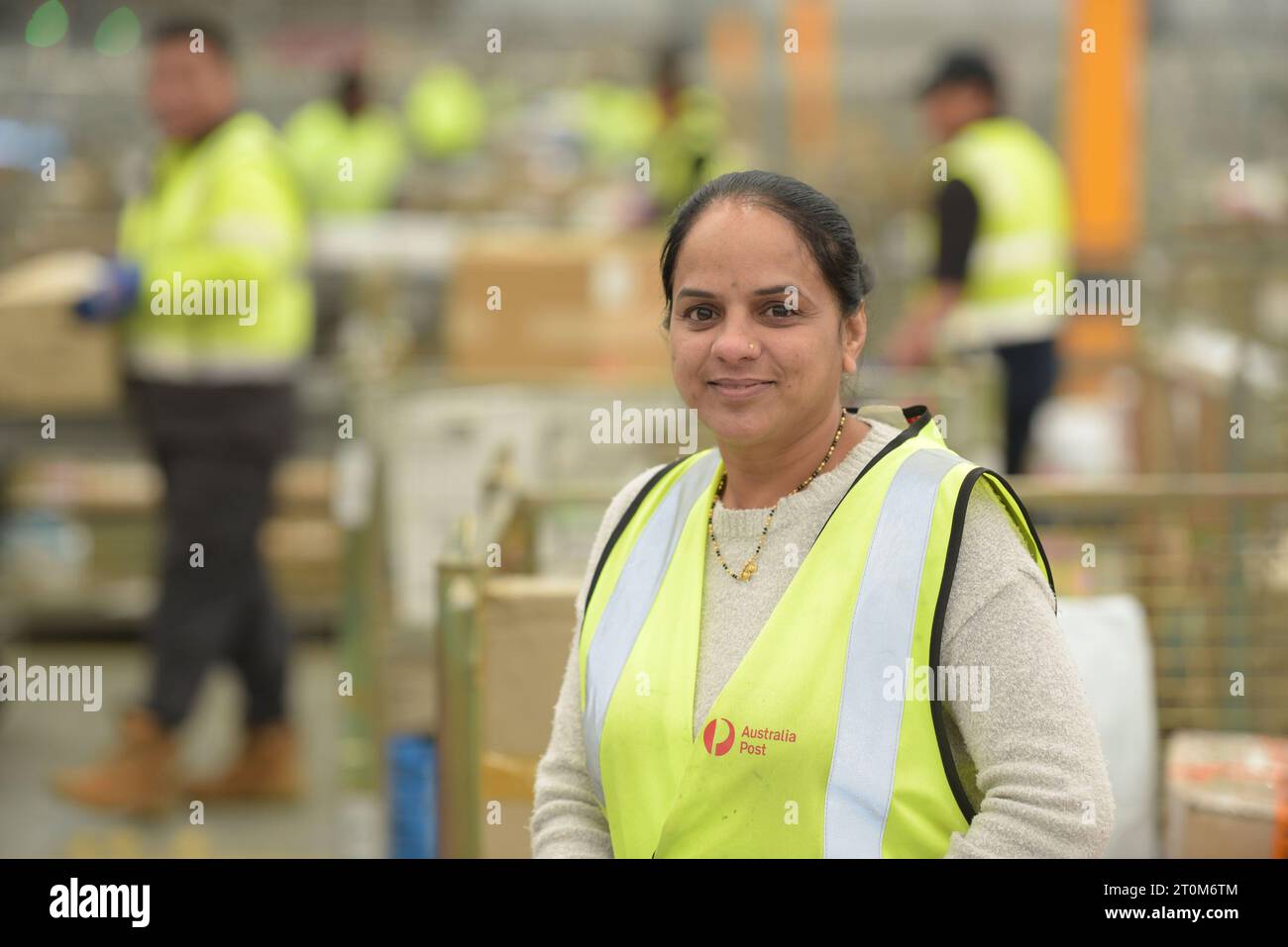 Melbourne, Victoria, Australia. 8th Oct, 2023. Workers of Australia ...