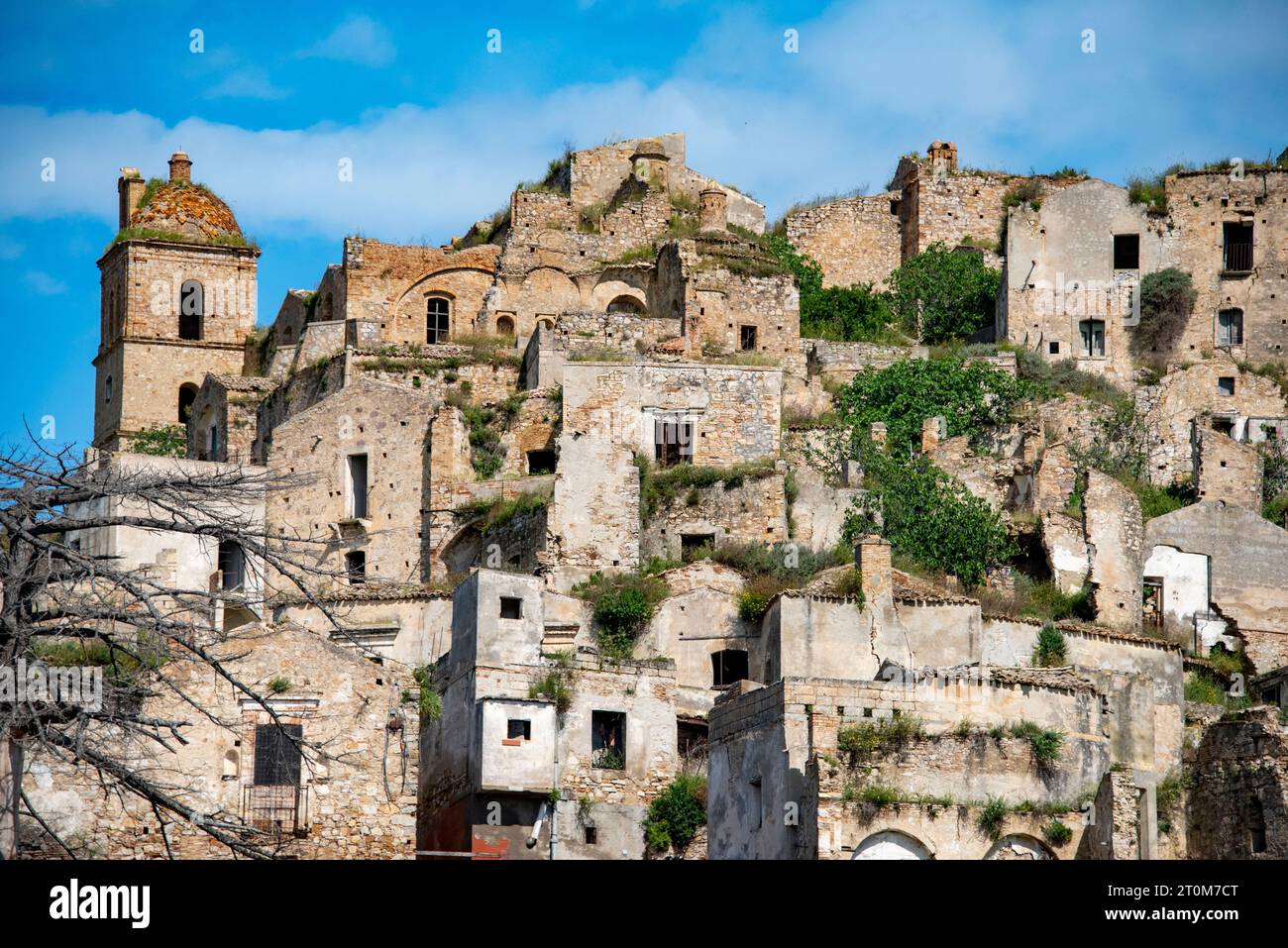 Craco Ghost Town - Italy Stock Photo - Alamy