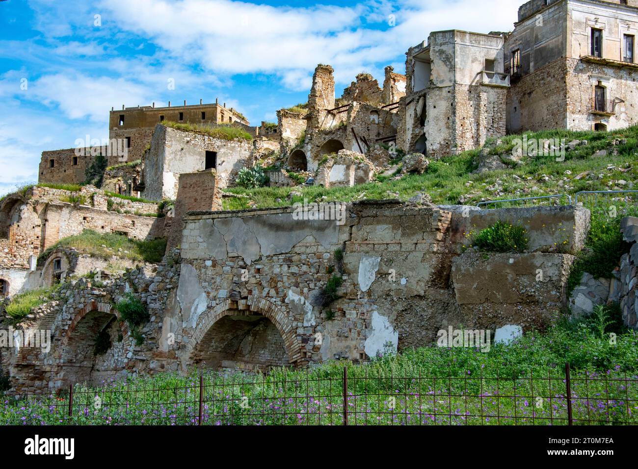 Craco Ghost Town - Italy Stock Photo - Alamy