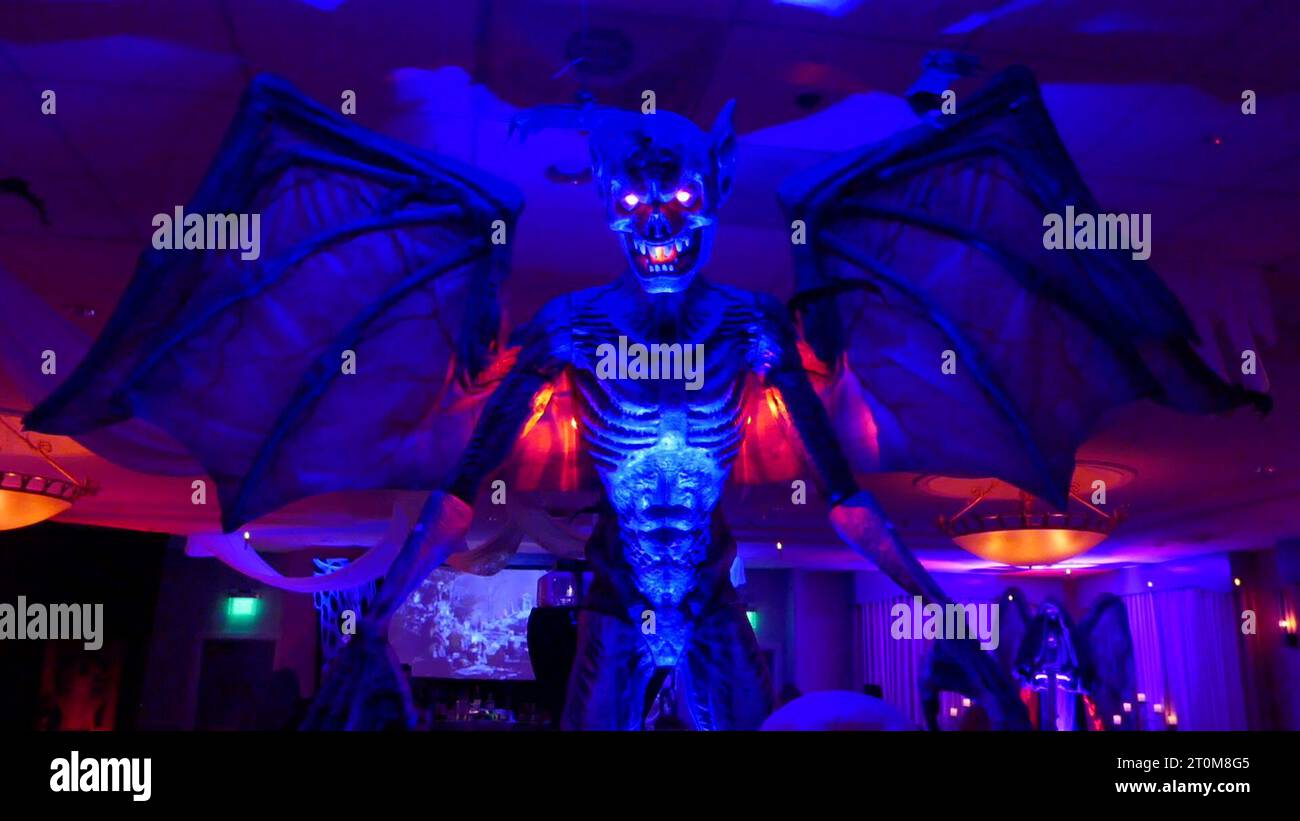 Buena Park, California, USA 4th October 2023 Winged Gargoyle Monster at ...