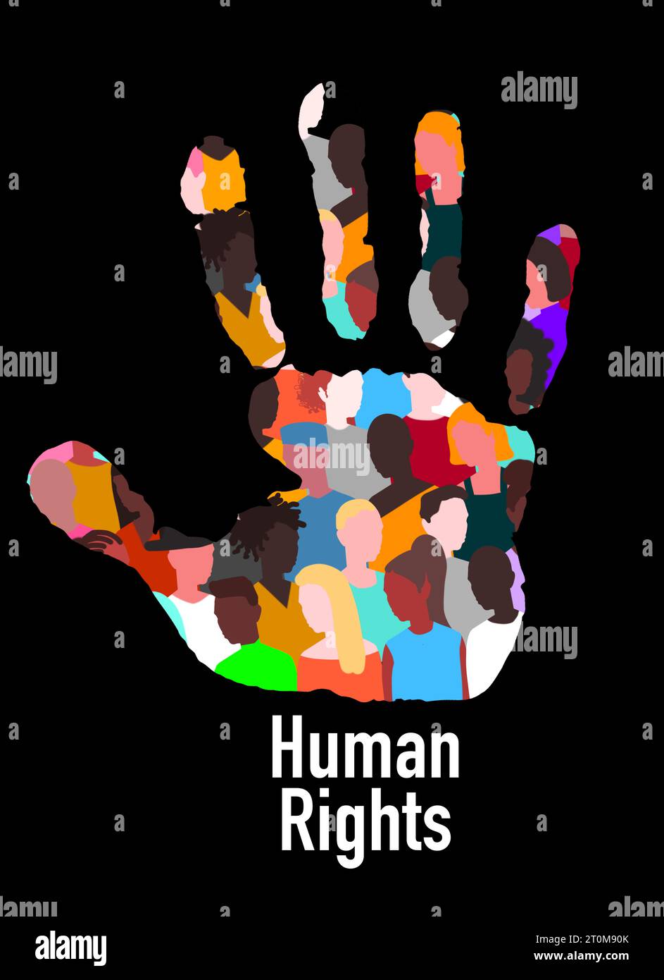 Human rights animation diversity people hi-res stock photography and ...