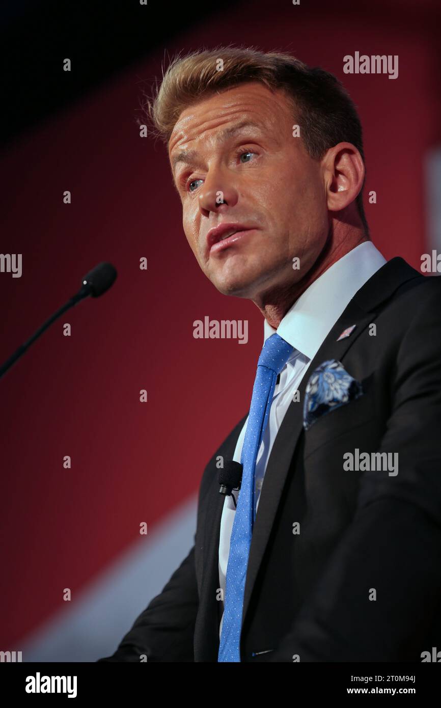 London, UK. 07th Oct, 2023. Reform UK spokesperson for health and ...