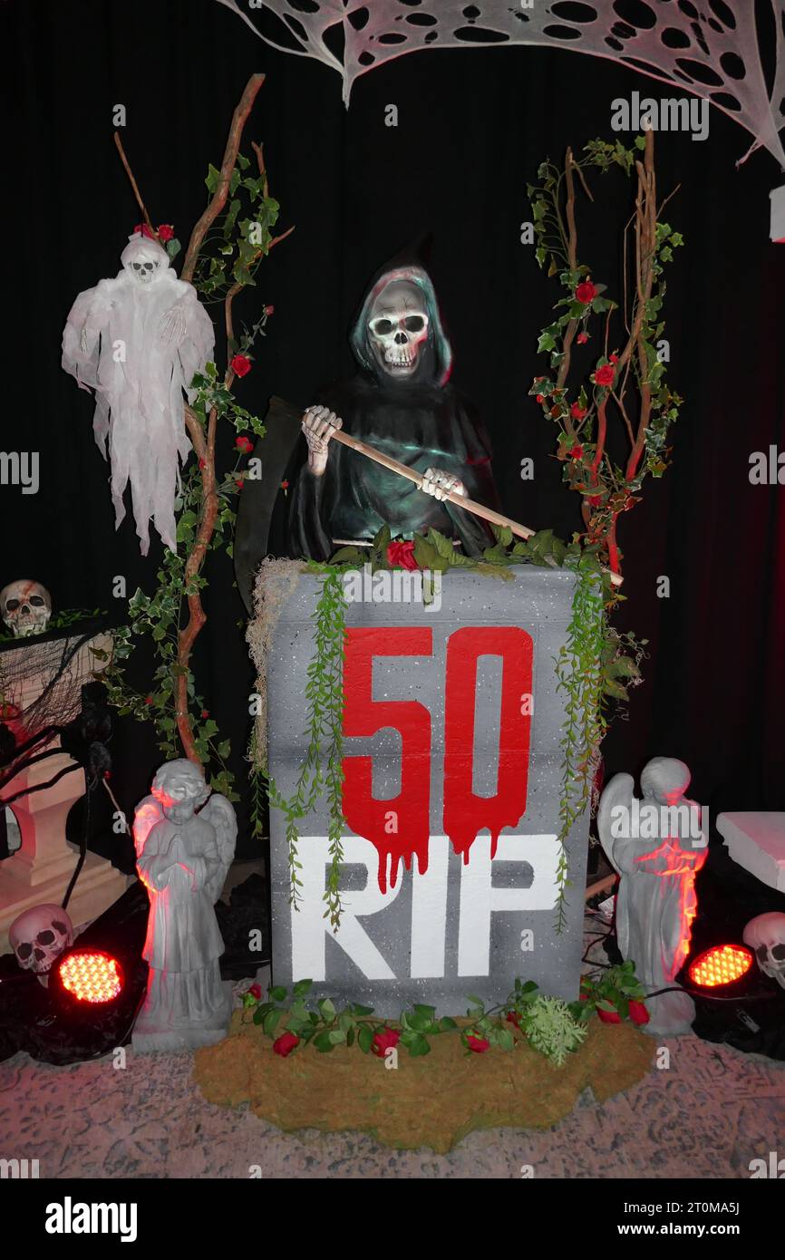 Buena Park, California, USA 4th October 2023 Pre-Scare Boo Fet Dinner ...