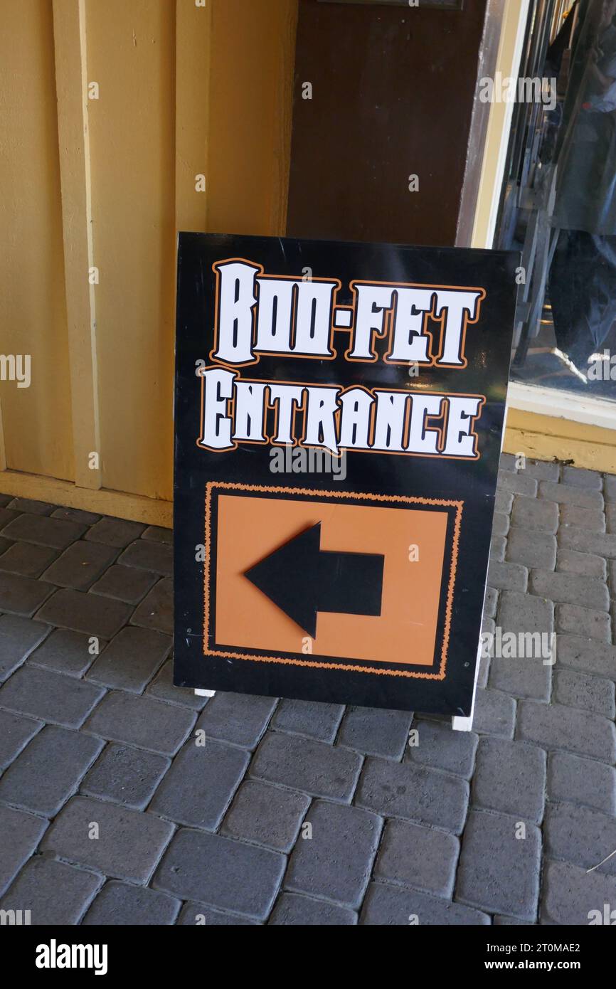 Buena Park, California, USA 4th October 2023 Pre-Scare Boo Fet Dinner ...