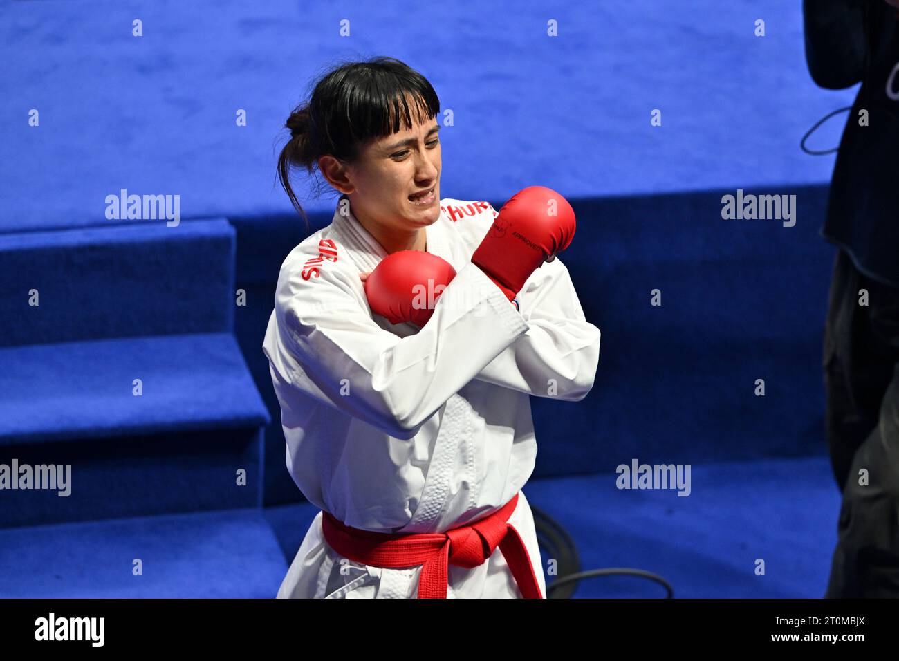 Hangzhou, China's Zhejiang Province. 8th Oct, 2023. Gu Shiau Shuang of ...