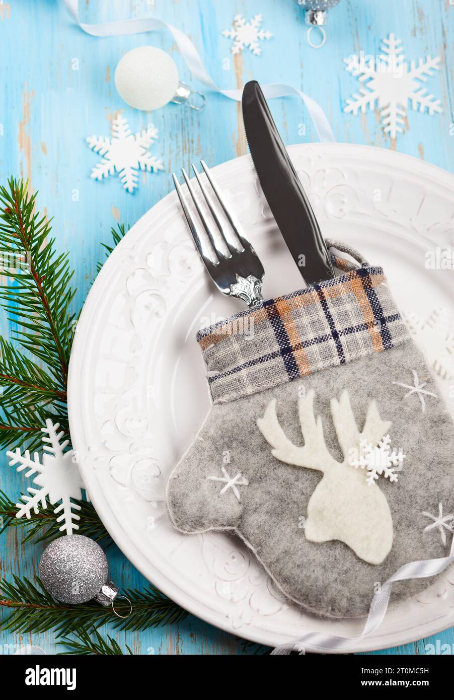 Festive table setting craft hi-res stock photography and images - Alamy
