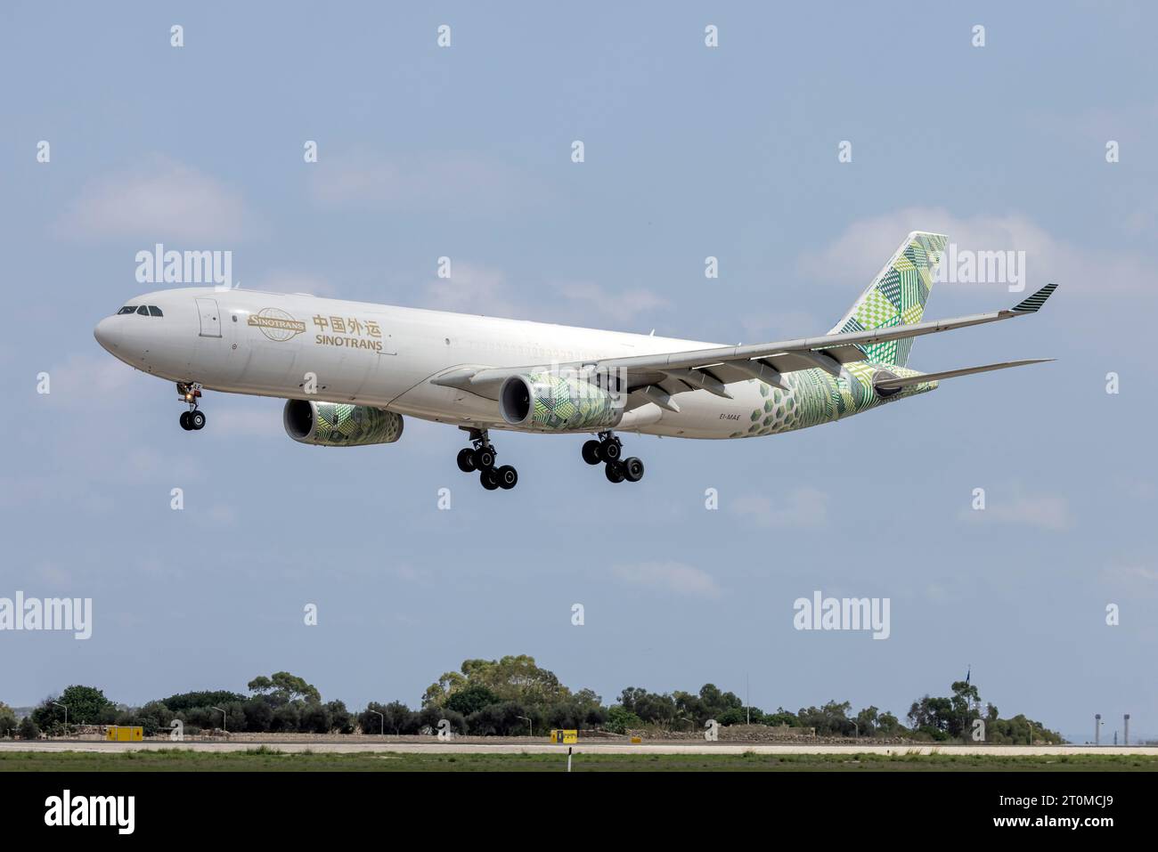 Sinotrans (Mas Air Cargo) Airbus A330-343P2F (Reg.: EI-MAE) on finals ...