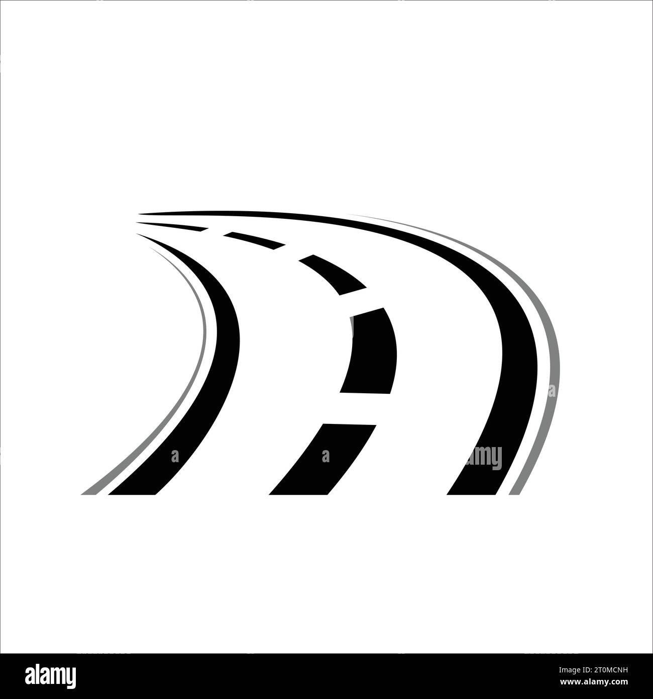 Modern transportation identity Black and White Stock Photos & Images ...