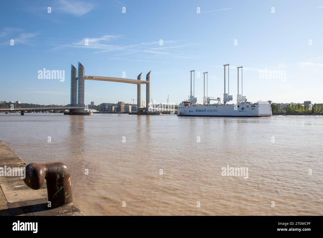 Bordeaux , France - 10 06 2023 : Canopee Canopy freighter ship boat ...