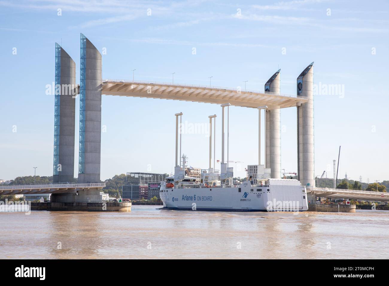 Bordeaux , France - 10 06 2023 : Canopée Canopy French freighter ship ...