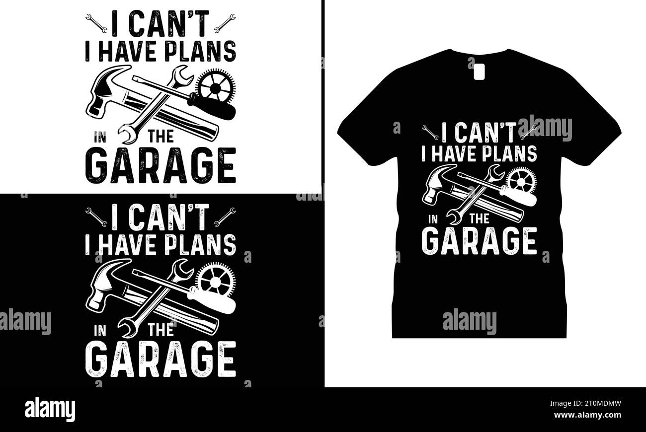Funny Mechanical Tshirt Design and Engineer Garage Mechanic Shirt Stock ...