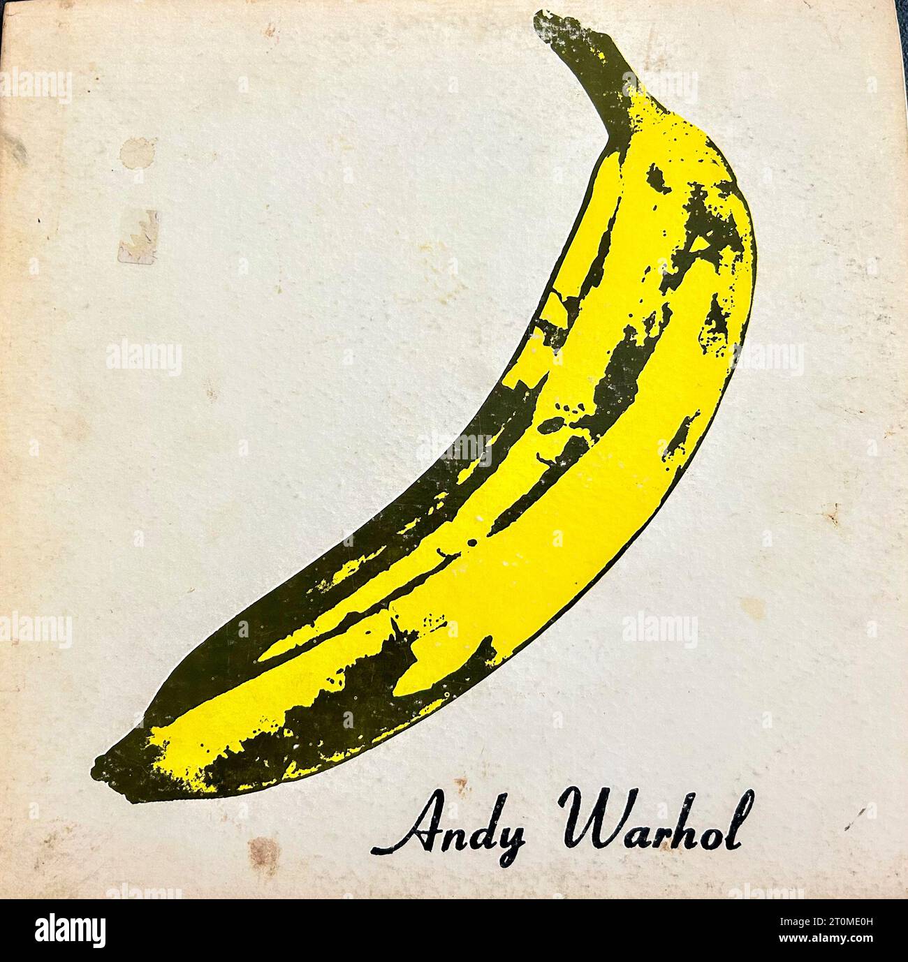 Detail, Vinyl Album Cover, Andy Warhol Design, Banana, Lou Reed and the Velvet Underground, 1967 ...