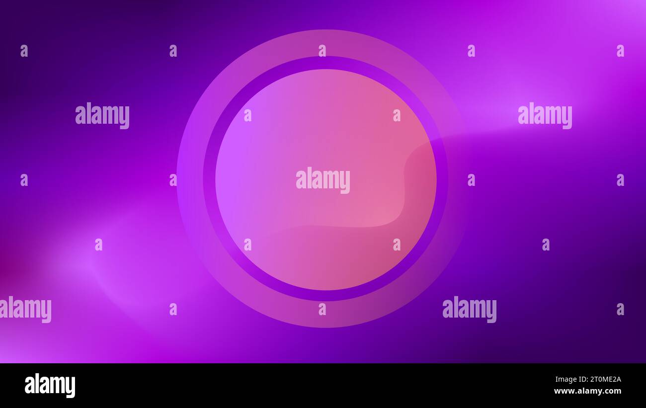 Orange transparent circle frame over abstract purple light gradient background Stock Vector ...