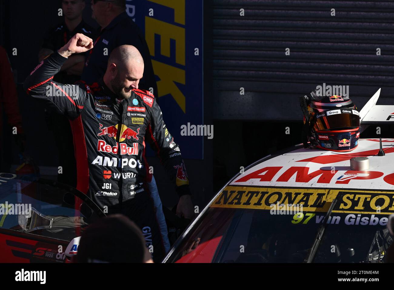 Bathurst, Australia. 08th Oct, 2023. Shane van Gisbergen of Red Bull ...