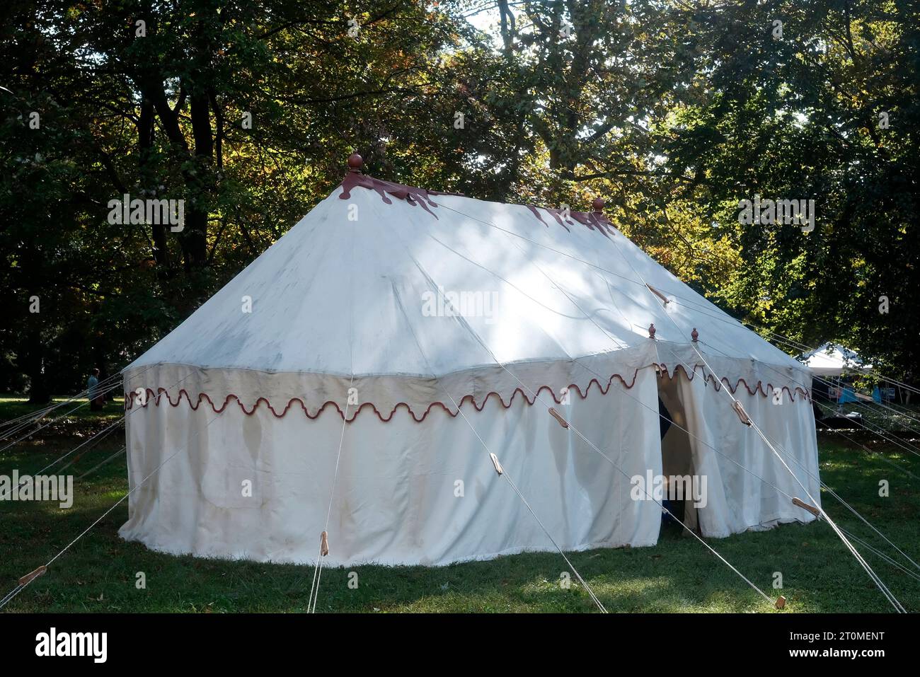 Philadelphia, United States. 07th Oct, 2023. Replica of the war tent of ...