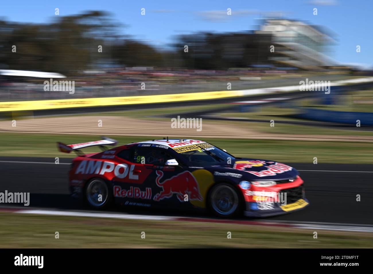 Bathurst, Australia. 08th Oct, 2023. Shane van Gisbergen drives the Red ...
