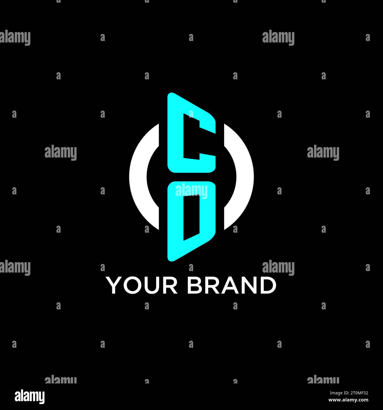 Co logo design Stock Vector Images - Alamy