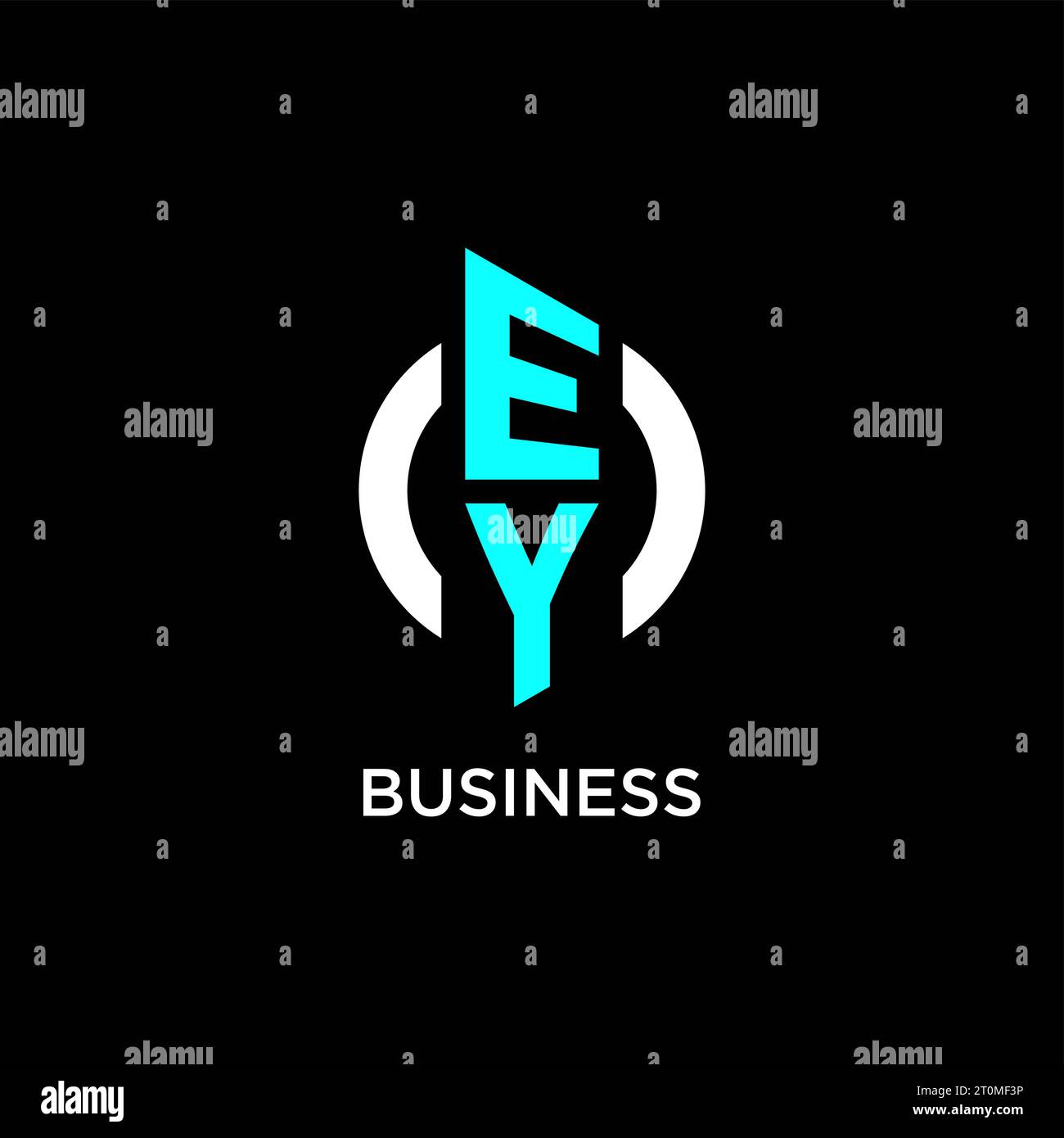 EY circle monogram logo design ideas Stock Vector Image & Art - Alamy