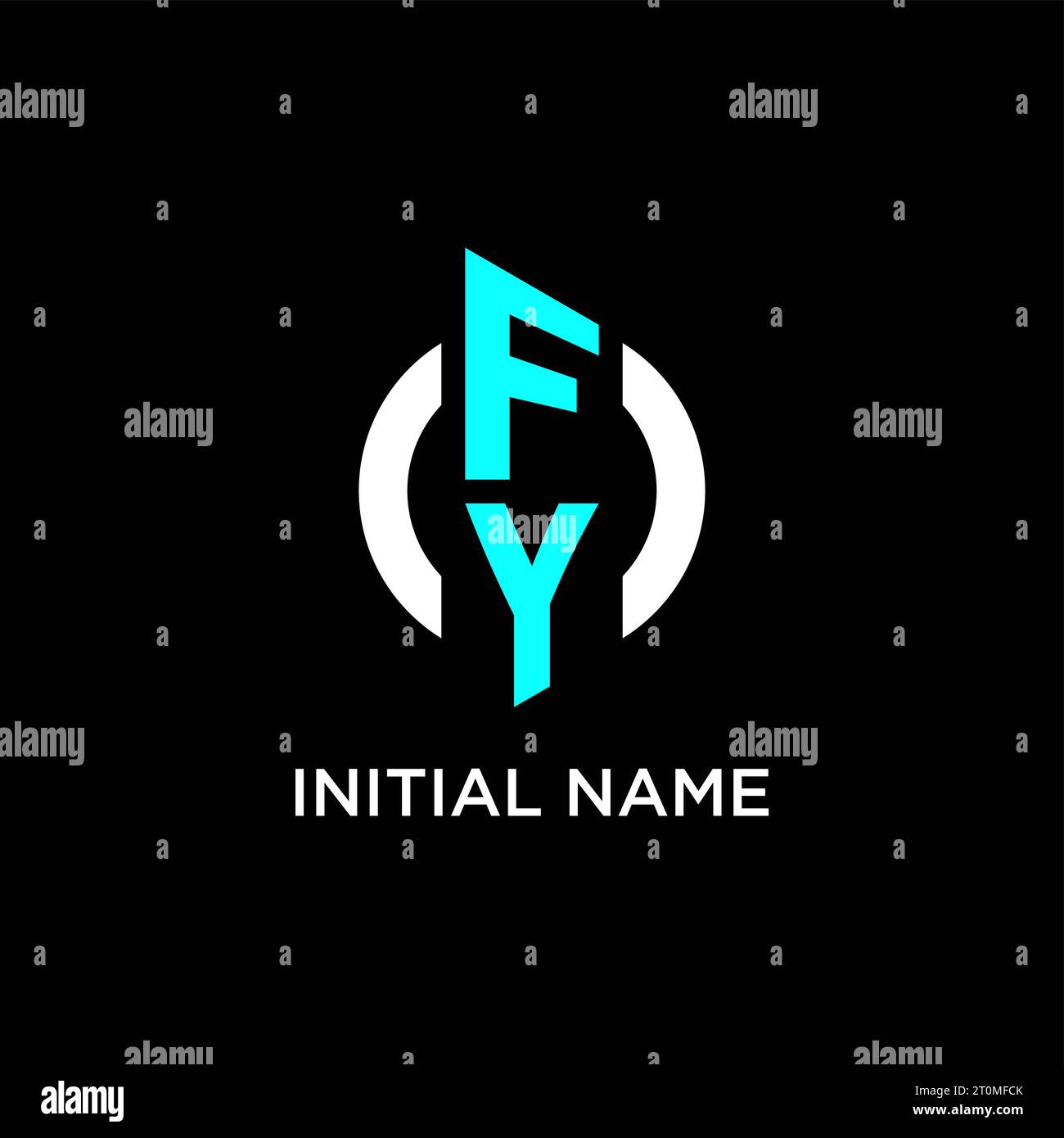 Fy logo design hi-res stock photography and images - Alamy