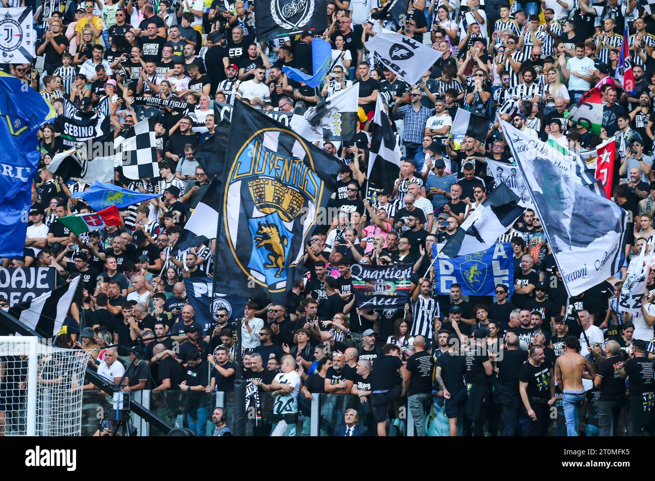 Juventus fans during the match between Juventus FC and Torino FC on ...