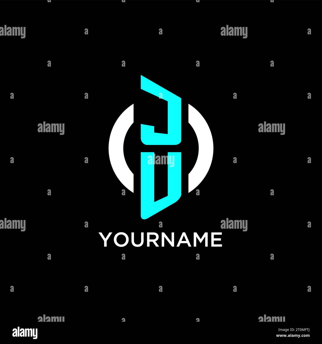 JU circle monogram logo design ideas Stock Vector Image & Art - Alamy