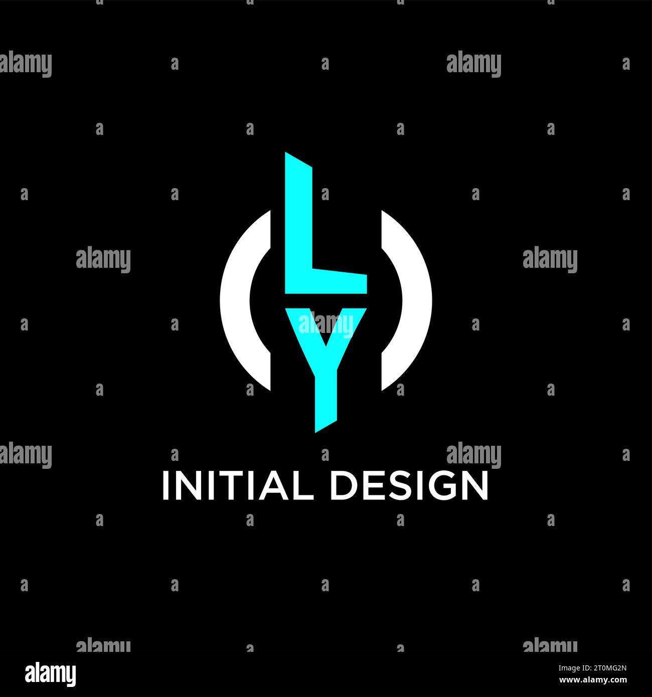 Ly logo design hi-res stock photography and images - Alamy