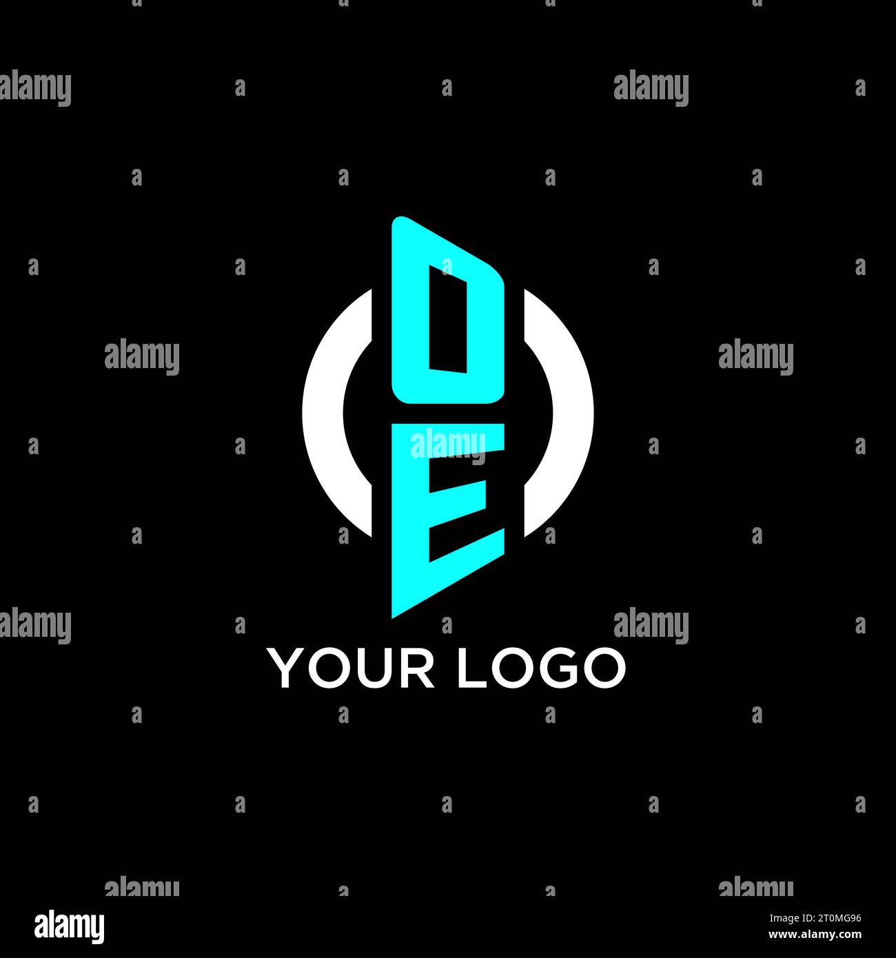 Oe minimal logo design hi-res stock photography and images - Alamy