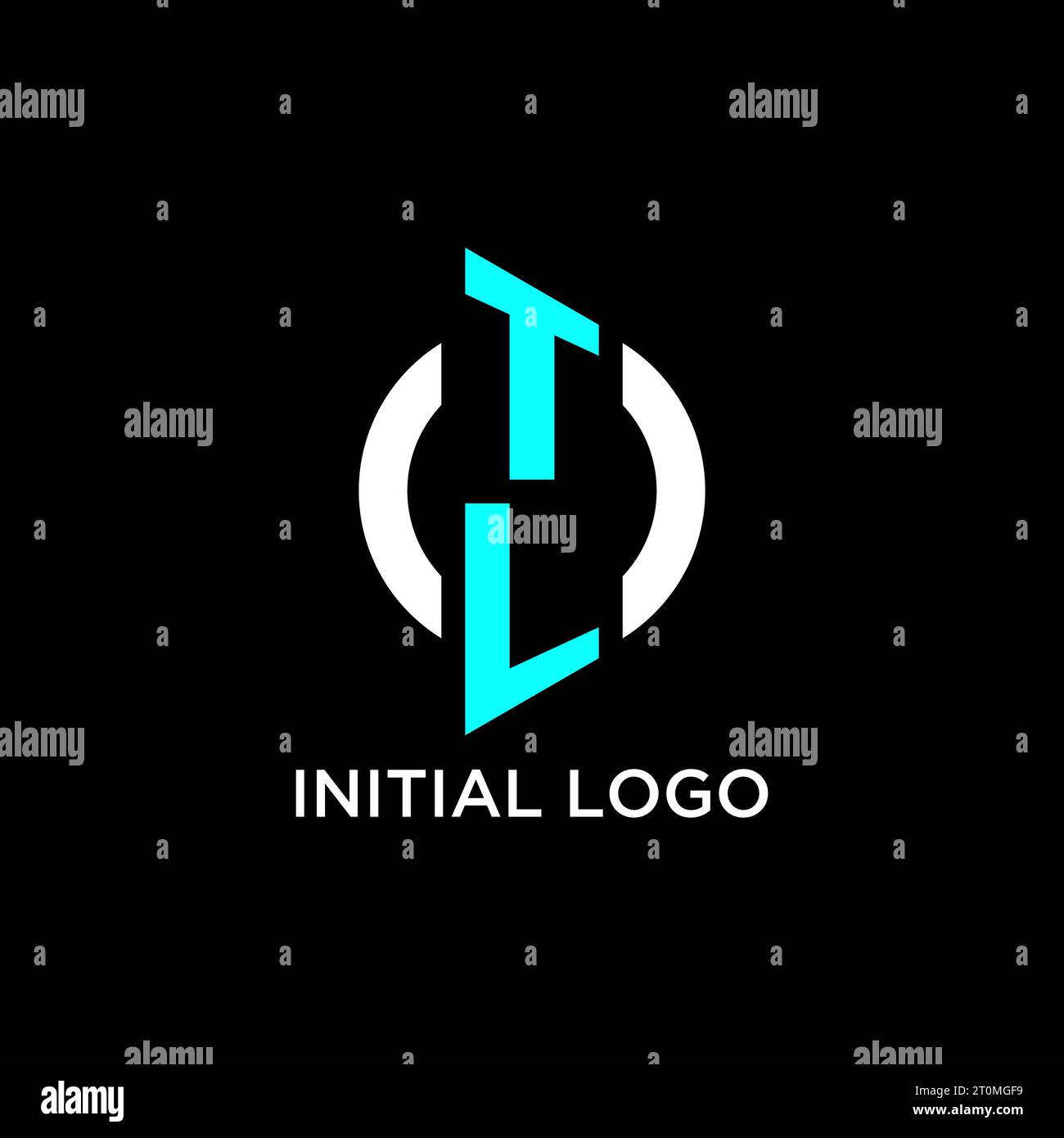TL circle monogram logo design ideas Stock Vector Image & Art - Alamy