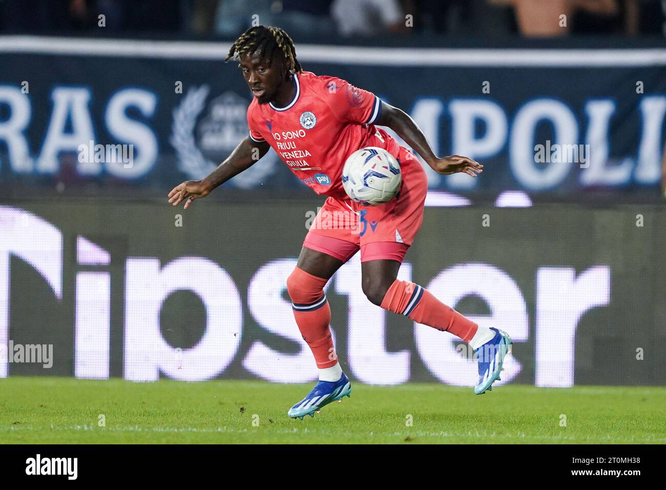 Jordan Zemura of Udinese Calcio during the Serie A Tim match between ...