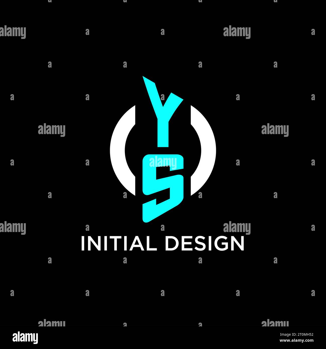 YS circle monogram logo design ideas Stock Vector Image & Art - Alamy