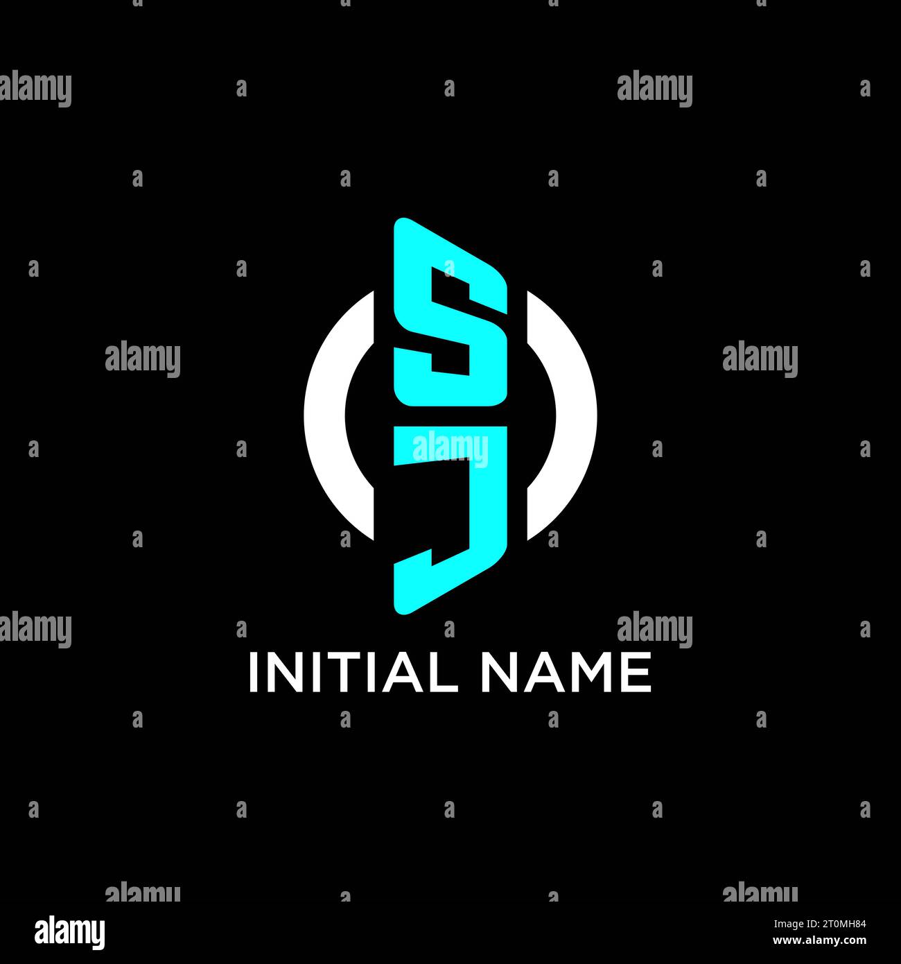 Sj logo design hi-res stock photography and images - Alamy