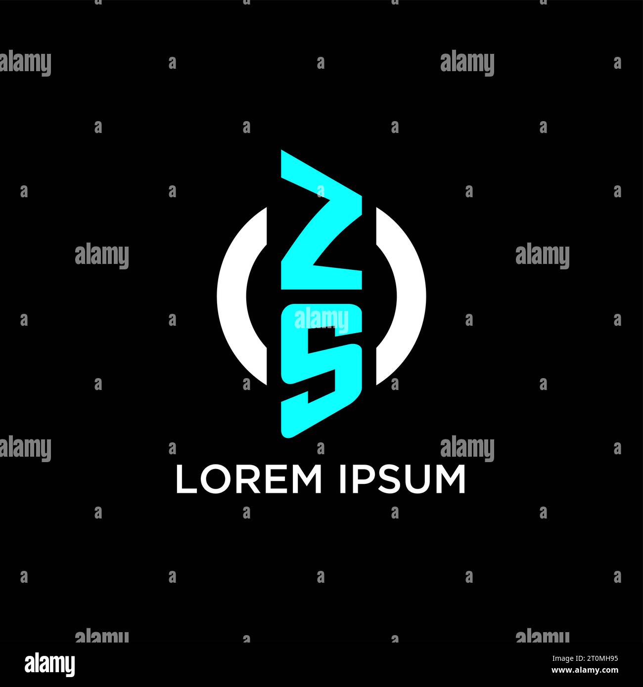 Zs logo design hi-res stock photography and images - Alamy