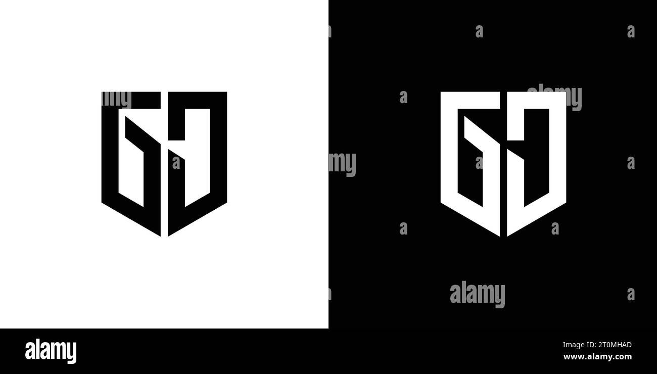 Modern and strong GJ logo design Stock Vector Image & Art - Alamy
