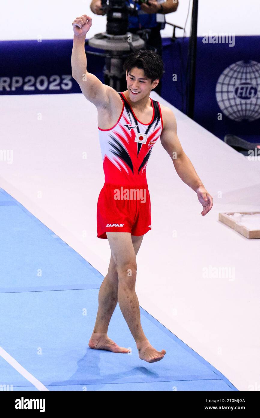 Antwerpen, Belgium. 07th Oct, 2023. Gymnastics: World Championship 2023 ...