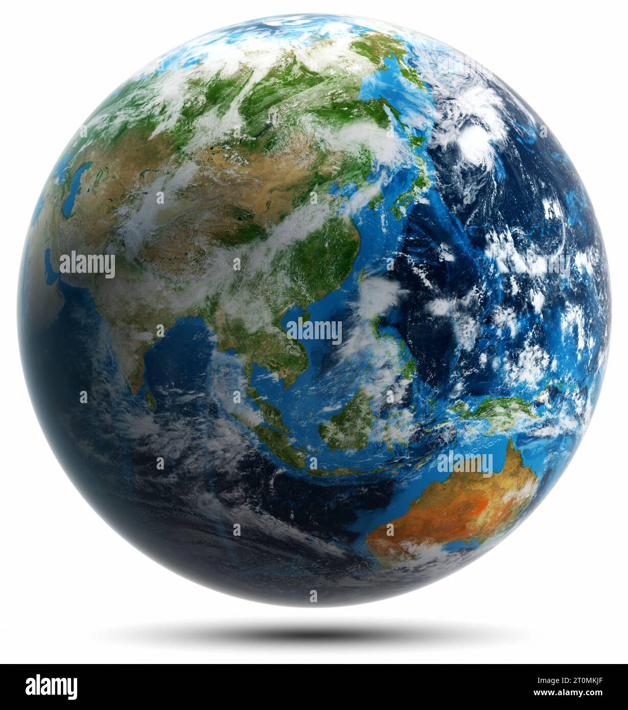 Planet Earth globe world map isolated. Elements of this image furnished ...