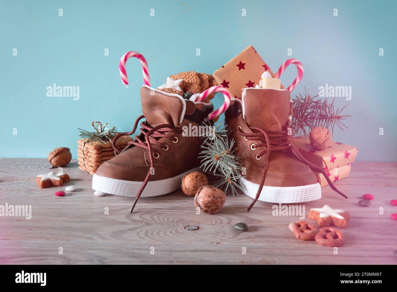 German children st nicholas day hi-res stock photography and images - Alamy