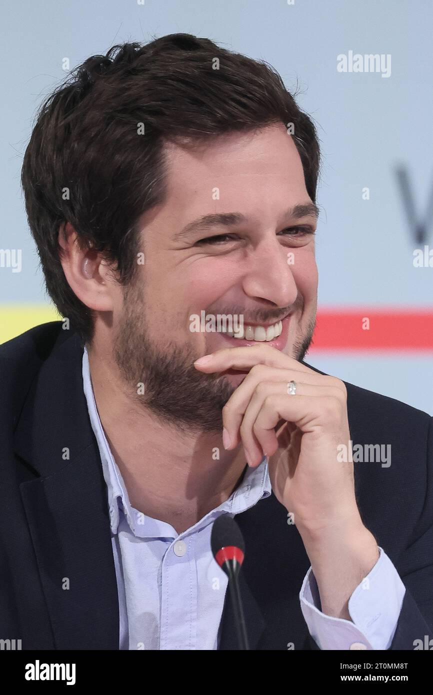 Namur, Belgium. 08th Oct, 2023. Walloon Minister of Budget and Finances ...