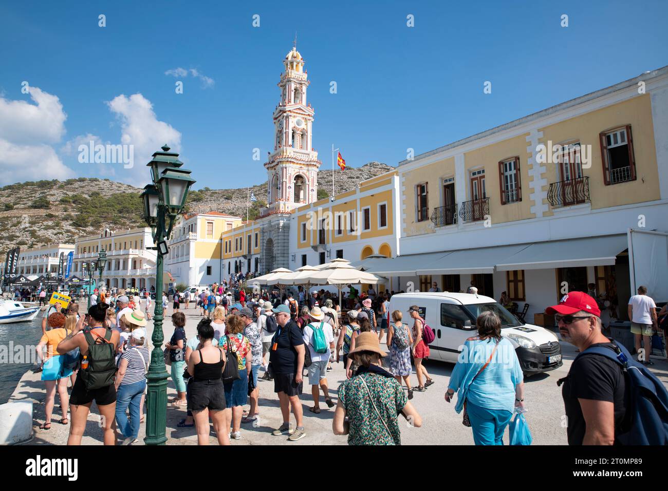 Harbour of panormitis hi-res stock photography and images - Alamy
