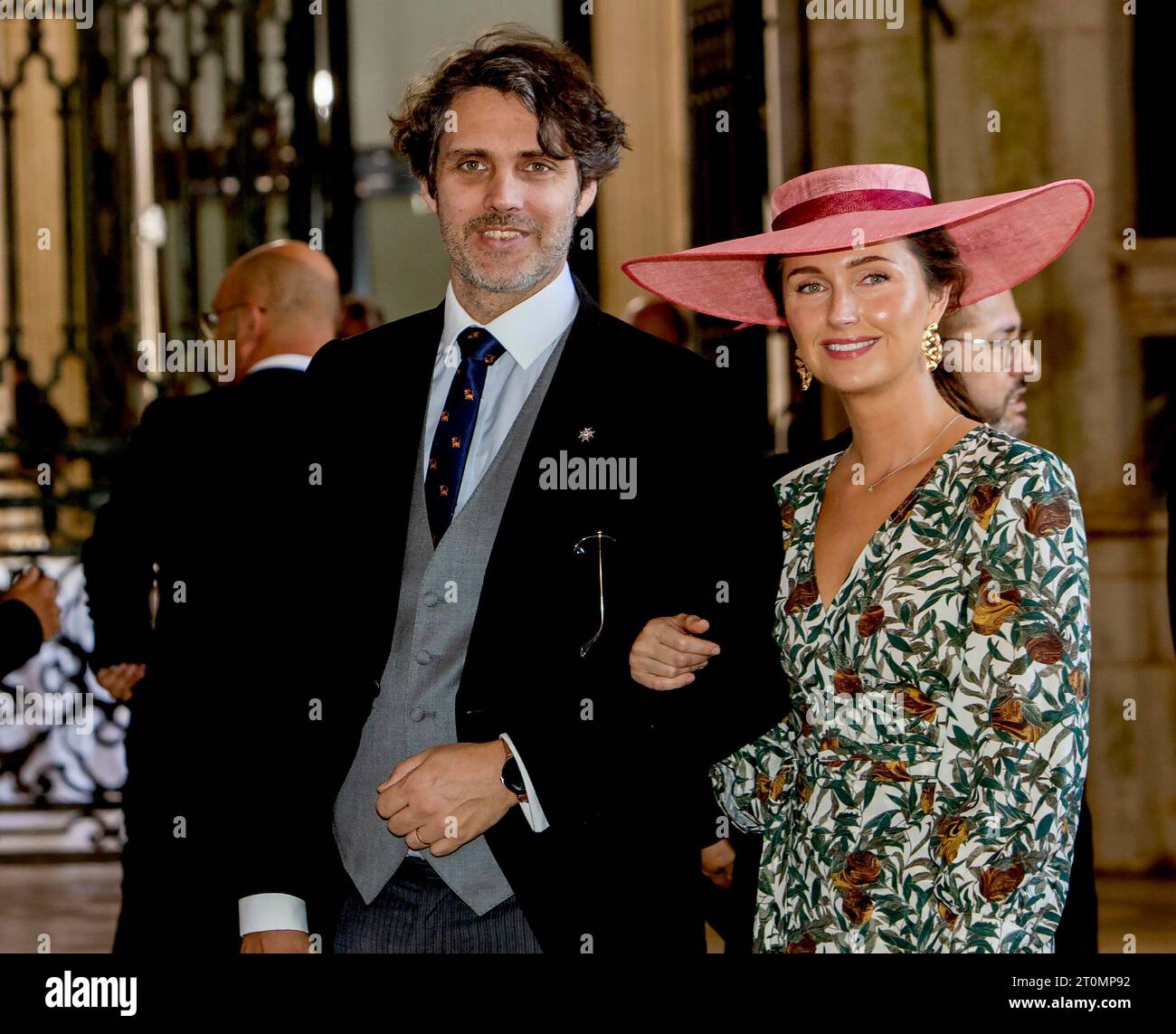 Mafra, Portugal. 07th Oct, 2023. Prinz Ludwig von Bayern and Princess ...