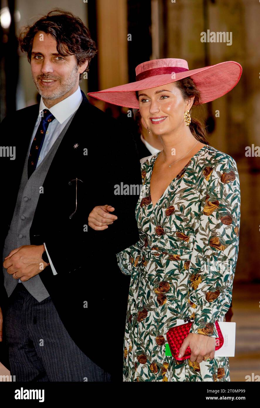 Mafra, Portugal. 07th Oct, 2023. Prinz Ludwig von Bayern and Princess ...